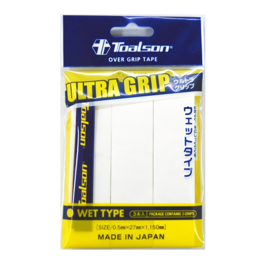 Toalson Ultra Grip 3-Pack White | Padel Gripit → Osta!
