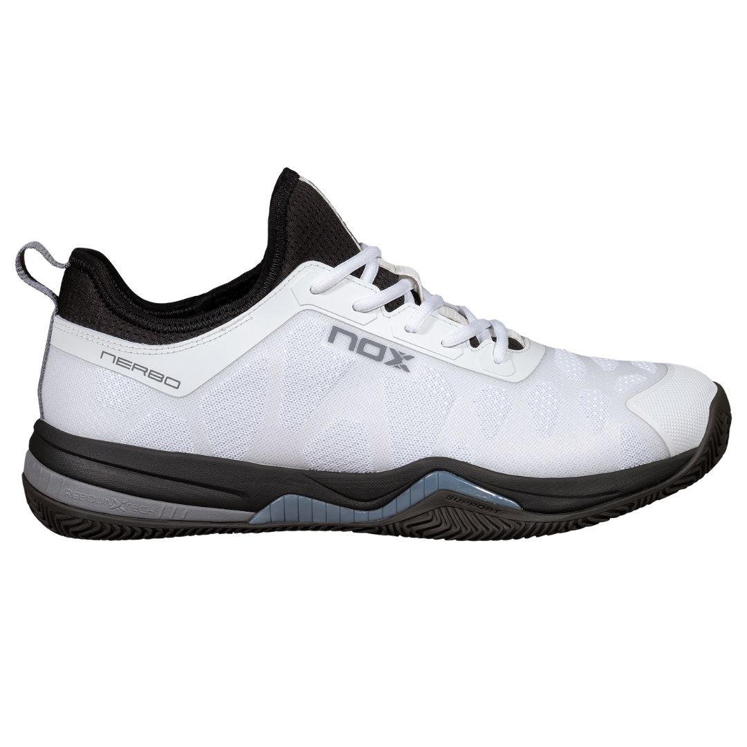 Nox Nerbo White/Raven | Nox padel-kengät → Osta nyt!